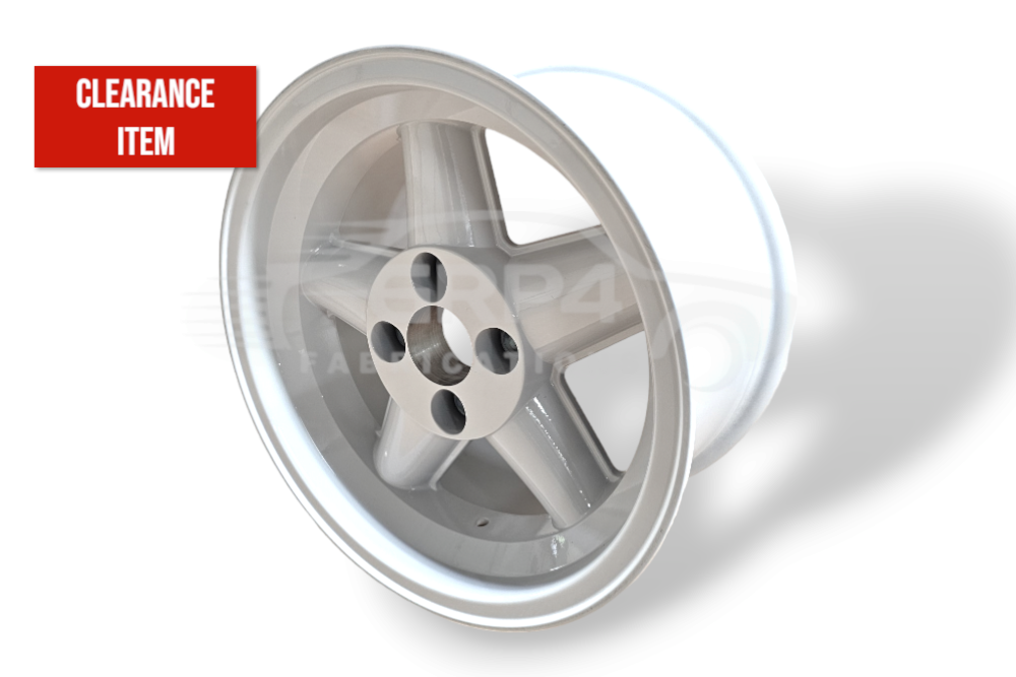 REVOLUTION RALLY 8 X 15 5 SPOKE WHITE ET15 WHEEL FOR ESCORT GROUP 4 FIT