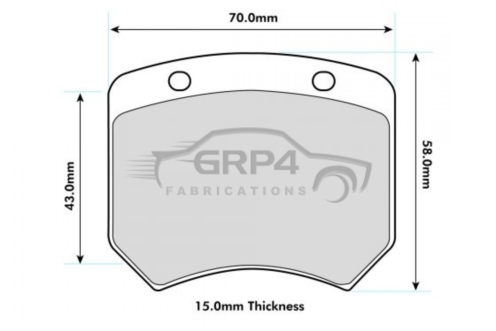 Ferodo Ds3000 Fcp825r