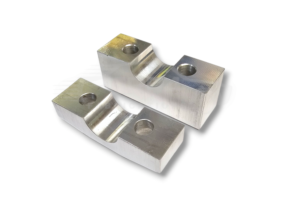 REAR ANTI ROLL BAR ALLOY CLAMPS (CHASSIS TYPE) -50MM HIGH