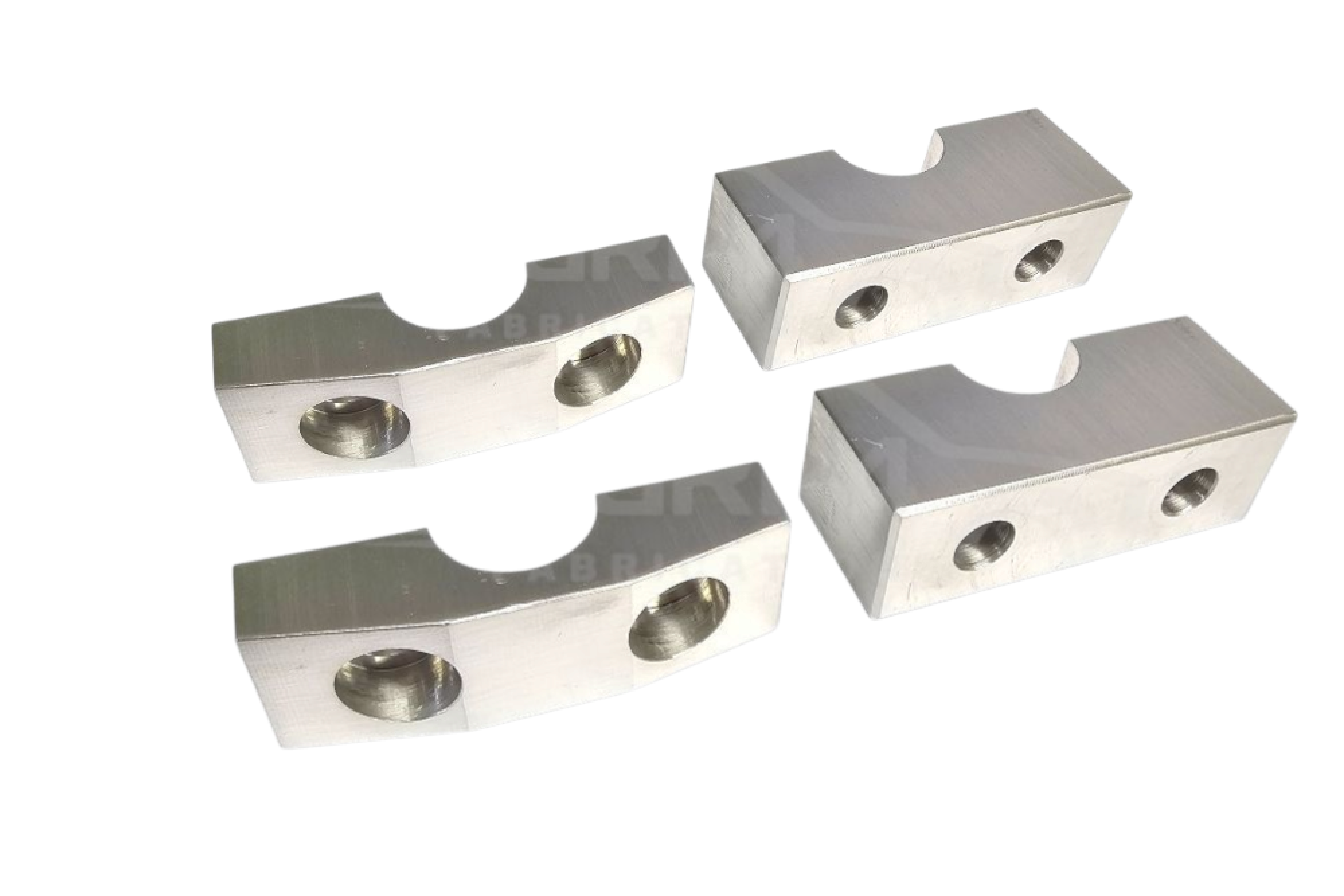 REAR ANTI ROLL BAR ALLOY CLAMPS (CHASSIS TYPE) -50MM HIGH