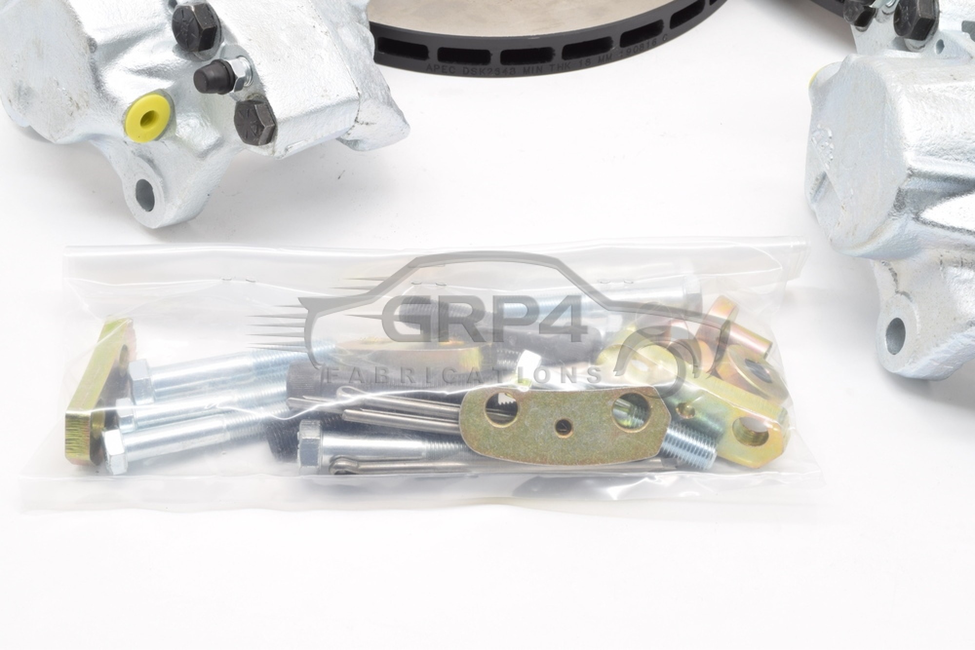 Escort Mk1 Mk2 Front Vented Disc Kit