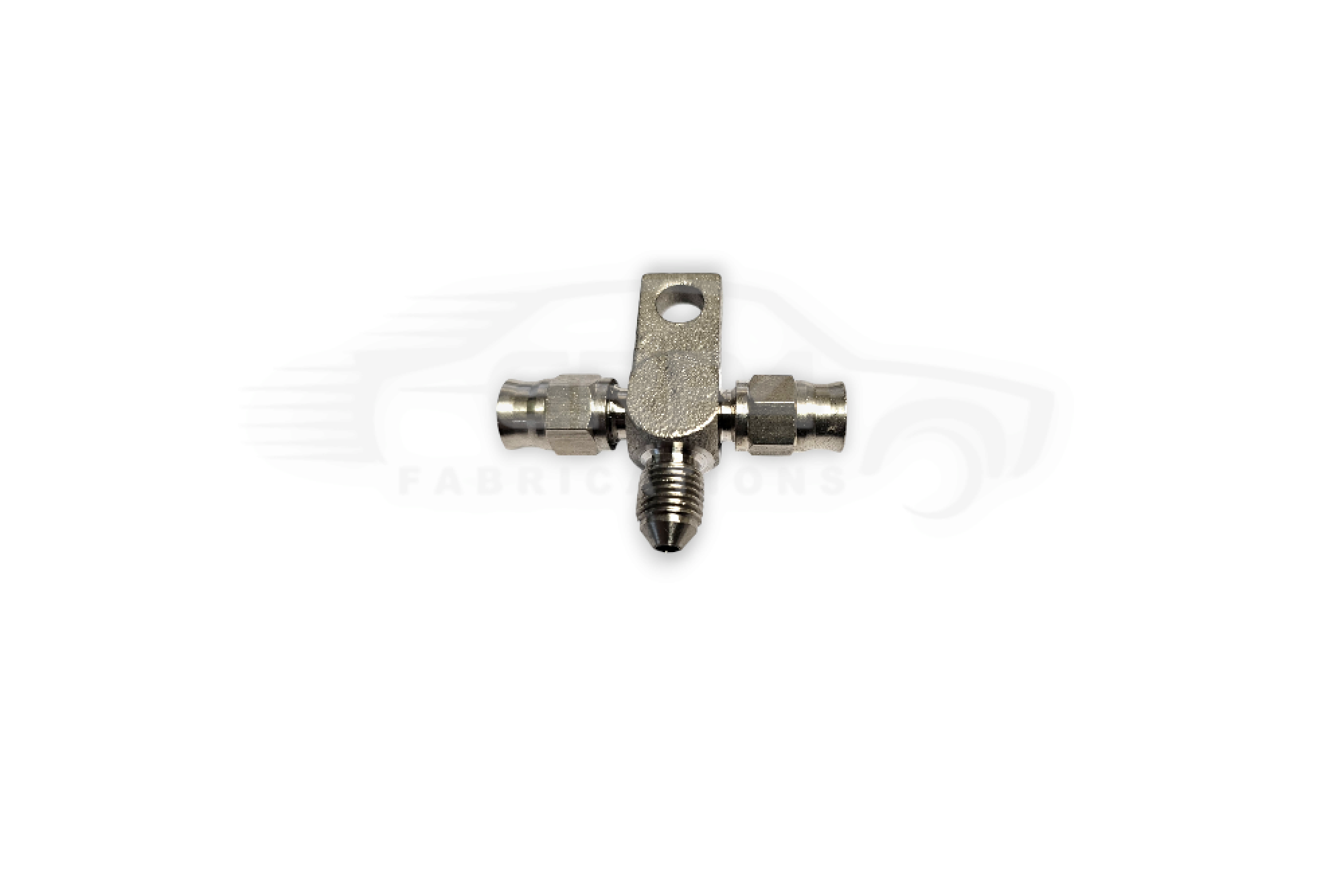 AN3 3/8" T PIECE MALE-FEMALE-FEMALE