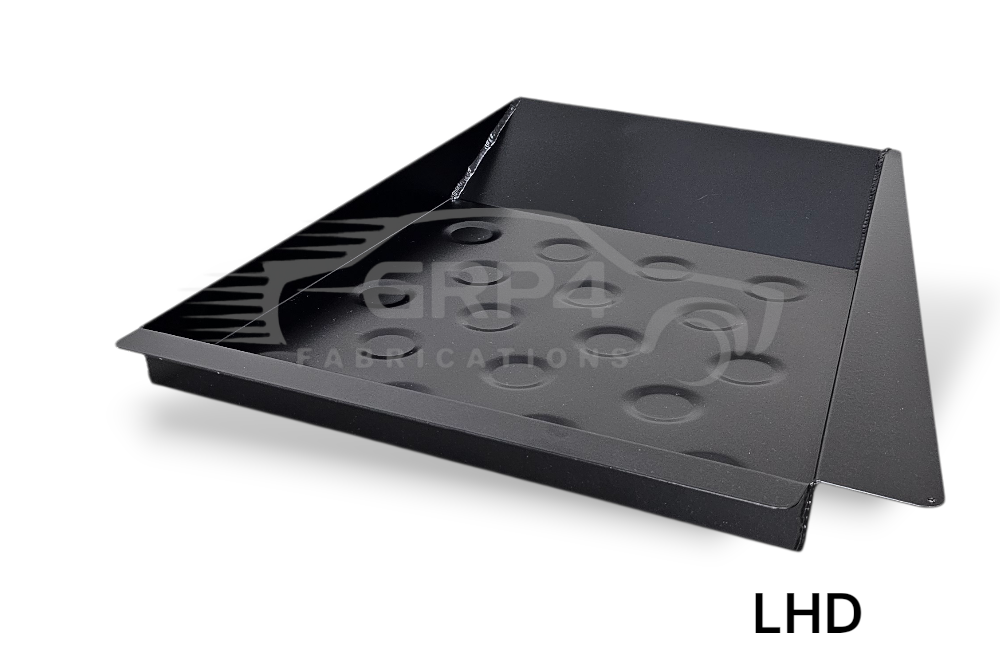 Alloy Driver Foot Tray Black