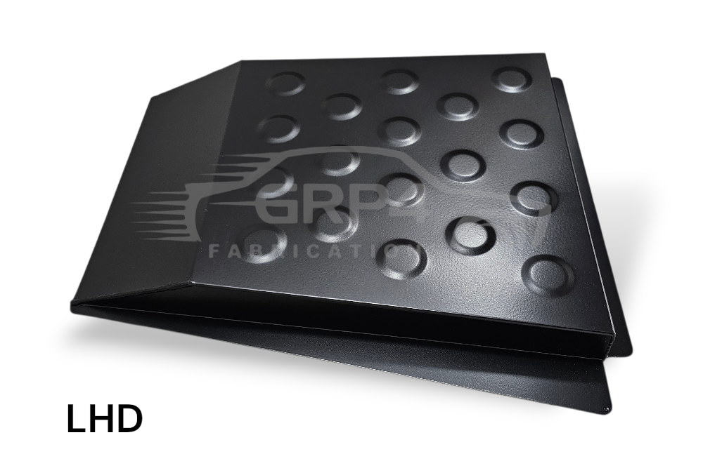 Alloy Driver Foot Tray Black