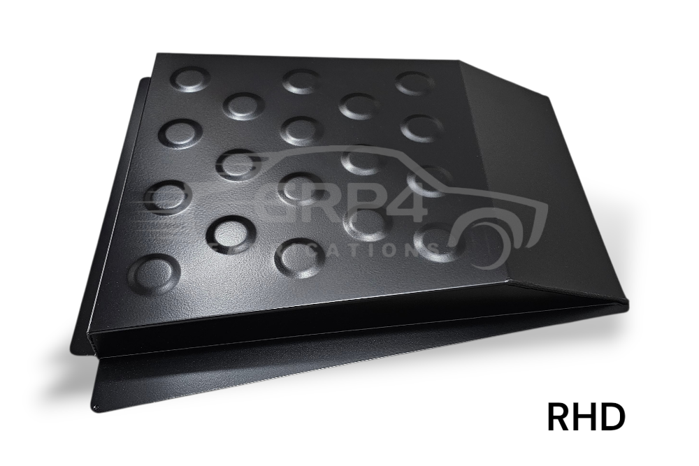 Alloy Driver Foot Tray Black