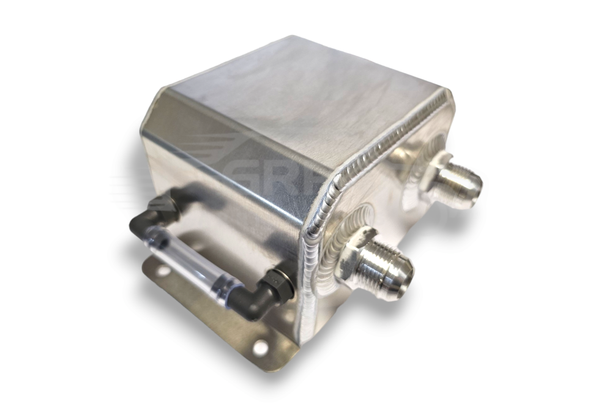 ALLOY 1 LITRE CATCH TANK WITH Dash 10 FITTINGS