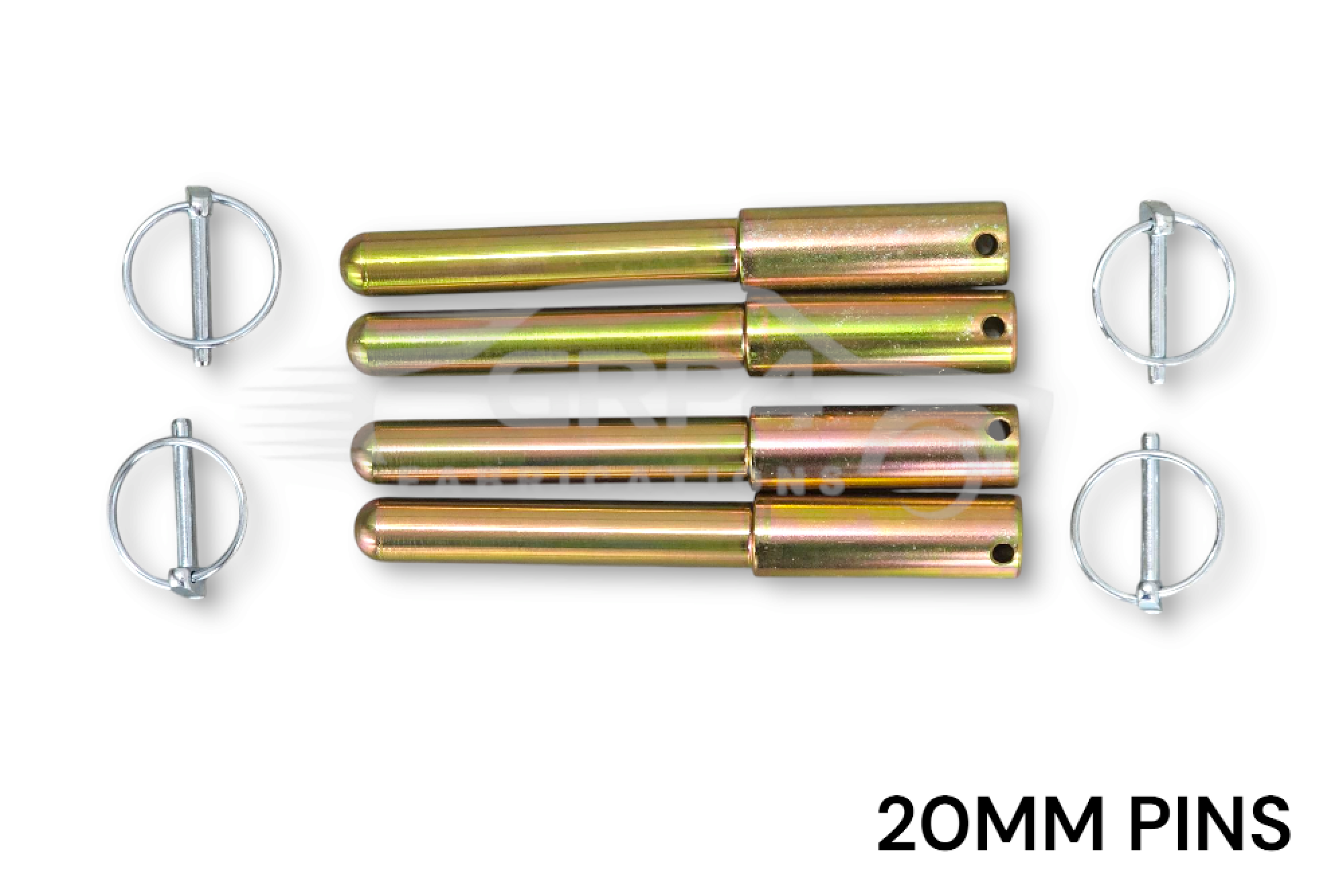 WRC SILL STAND 20MM PINS & CLIPS ONLY - SET OF 4