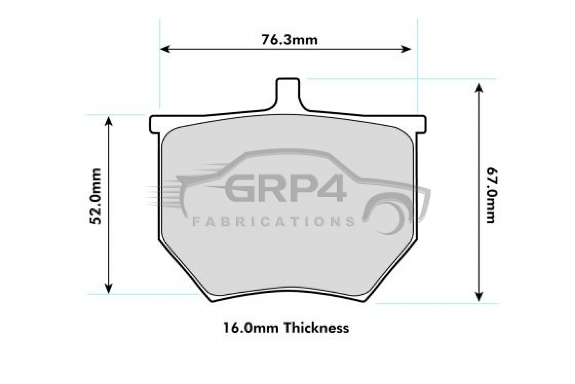 Ferodo Ds3000 Frp202r